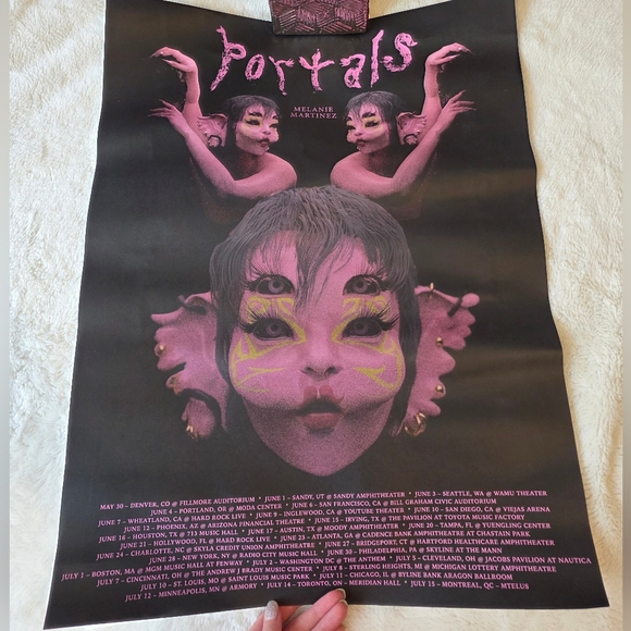 Art | Melanie Martinez Portals Concert Poster | Poshmark